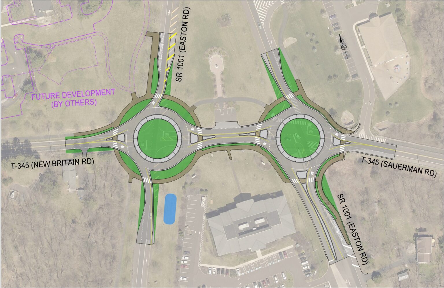 PennDOT Easton Road Roundabouts Project To Improve Safety In Doylestown ...